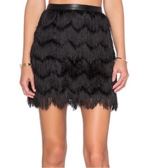 Sam Edelman | Skirts | Sam Edelman Fringe Skirt Formal | Poshmark